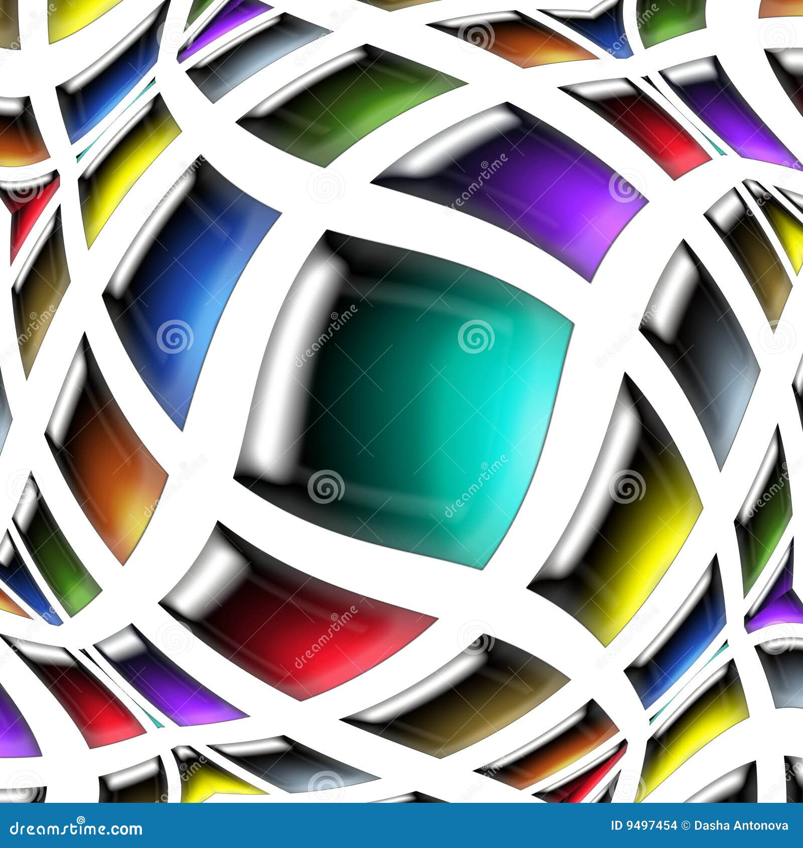 Twisted color square stock illustration. Illustration of twist - 9497454