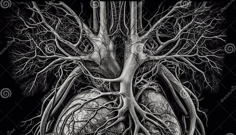 Twisted Dendrites Intertwined in Human Brain Synapse Generated by AI ...