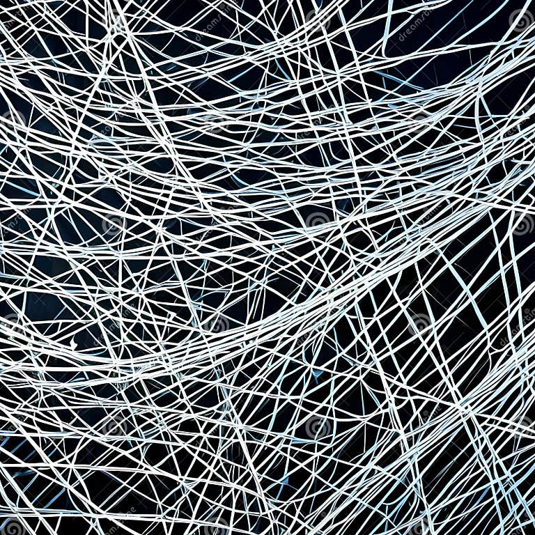 A Twisted and Distorted Texture with Tangled Wires and Distorted Metal5 ...