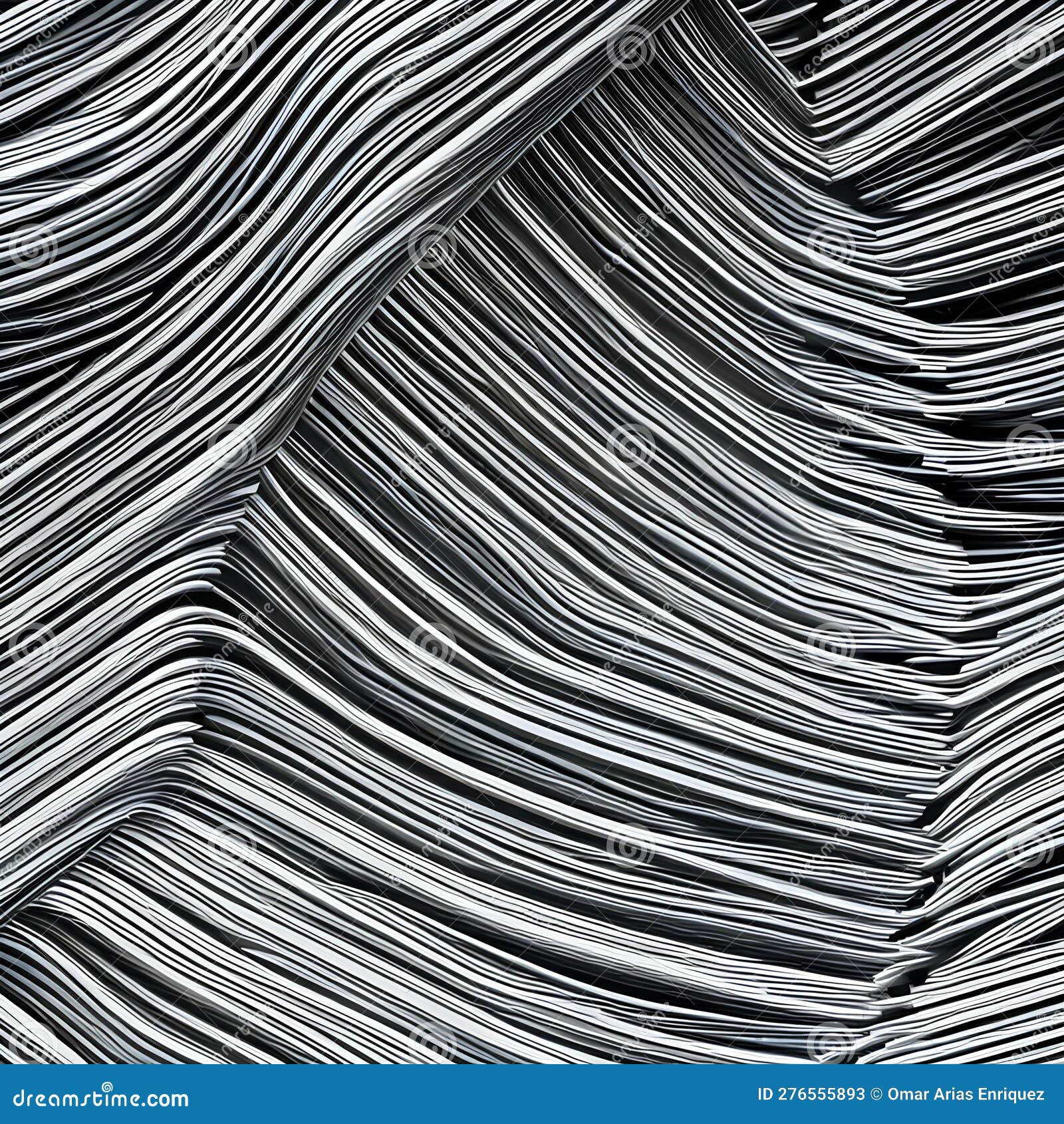 A Twisted and Distorted Texture with Twisted Wire and Warped Plastic5 ...