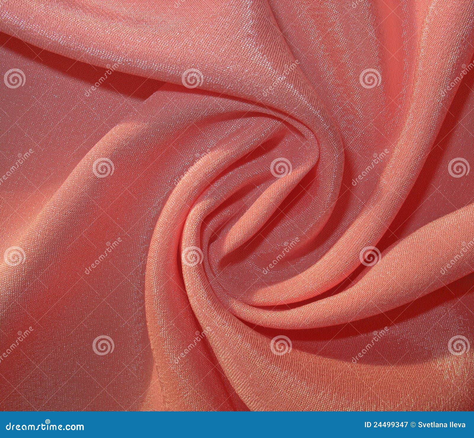 Twisted dull peachy fabric stock image. Image of draped - 24499347