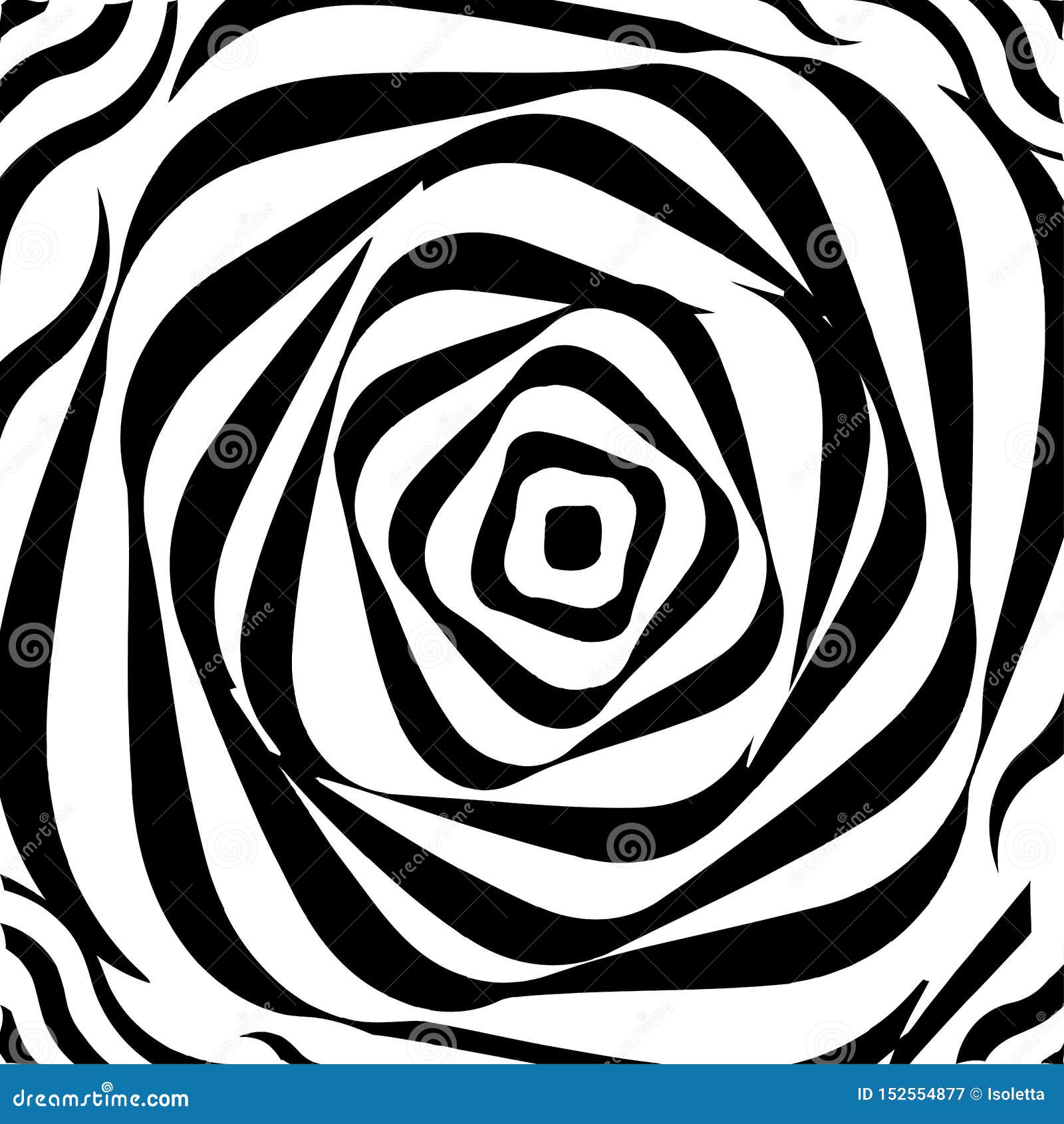 Twisted Dynamic Background. Optical Illusion. Torsion, Distortion ...