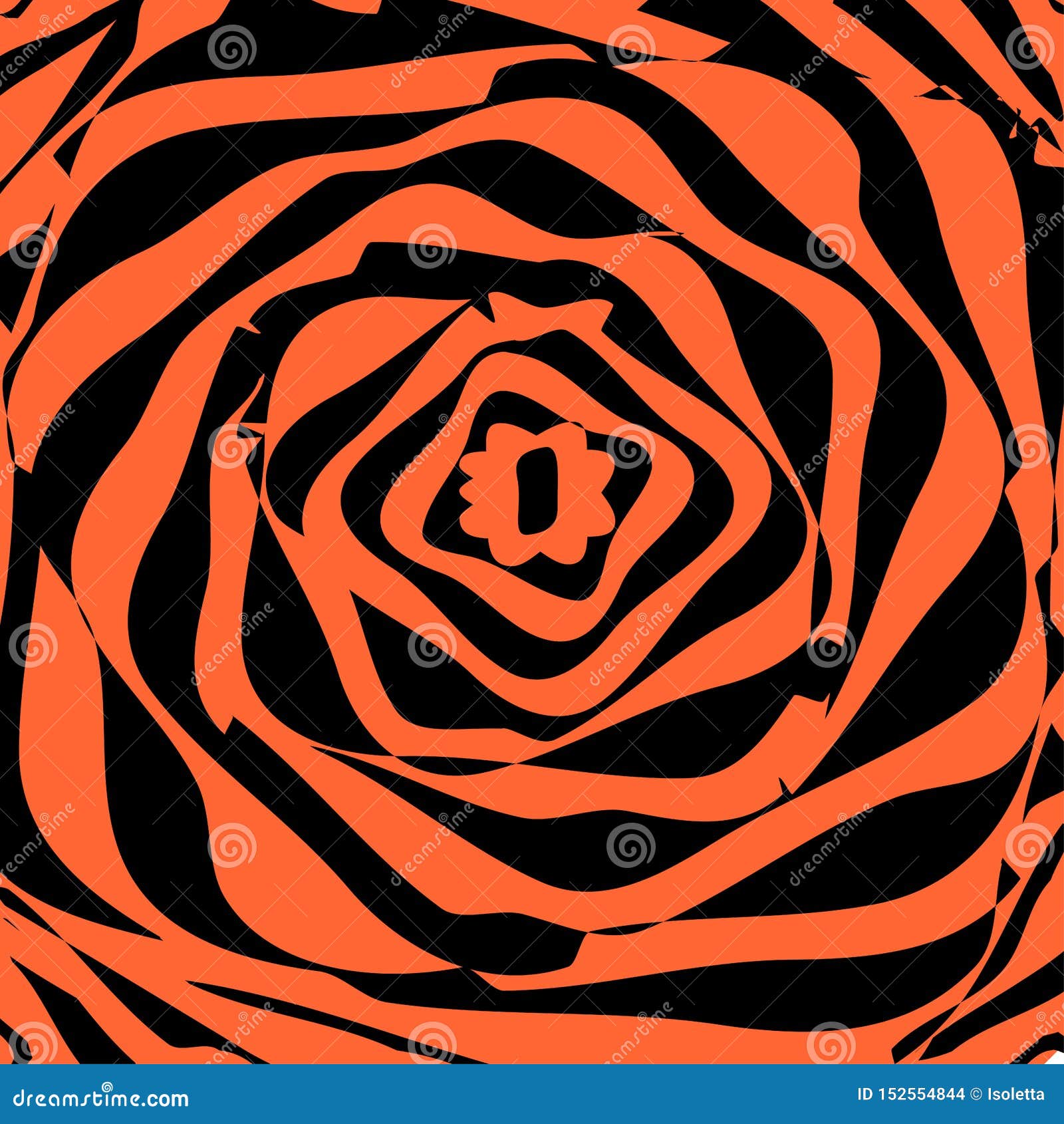 Twisted Dynamic Background. Optical Illusion. Torsion, Distortion ...