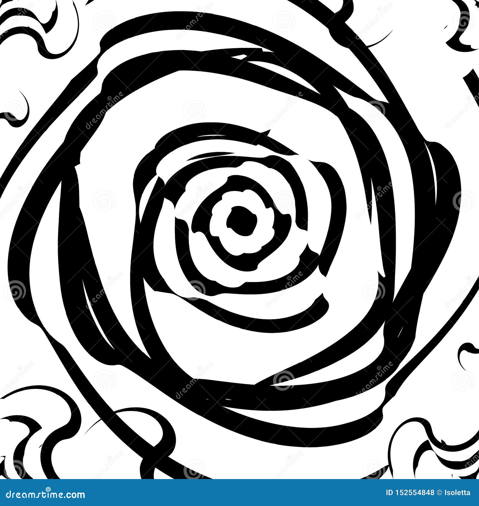 Twisted Dynamic Background. Optical Illusion. Torsion, Distortion ...