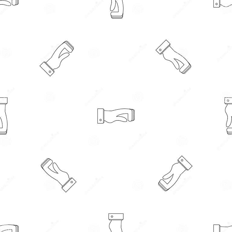 Twisted Finger Pattern Seamless Vector Stock Vector - Illustration of ...