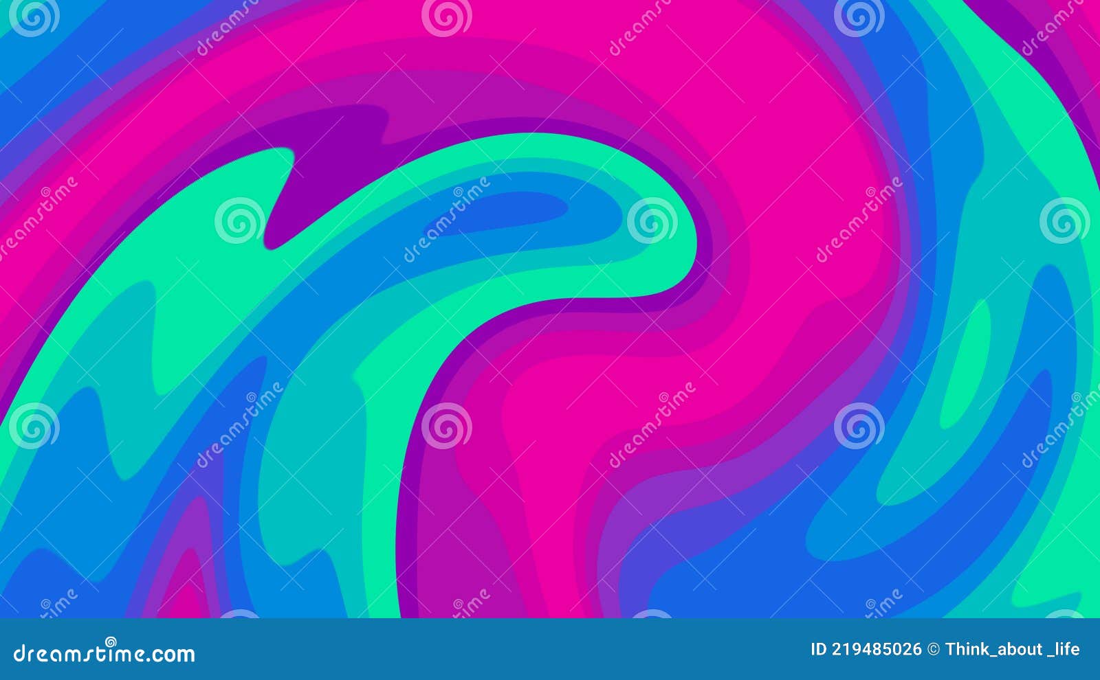 Twisted Gradient Liquid Background. Abstract Liquid Wave Line Animation ...
