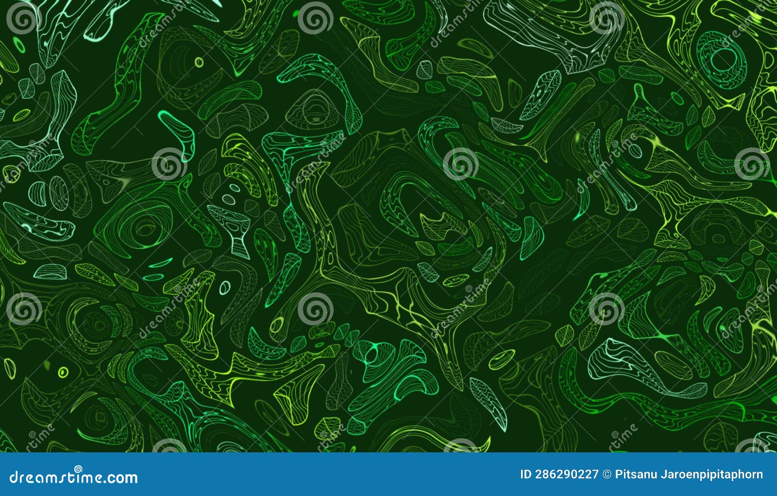 Twisted Green Gradient Liquid Blur Abstract Backgrounds Stock ...