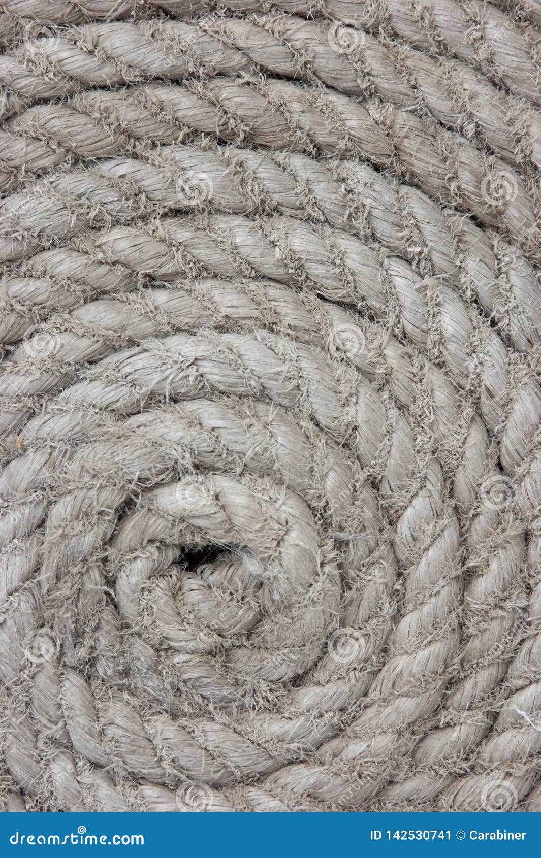 Twisted Hemp Rope Stock Image | CartoonDealer.com #142763641