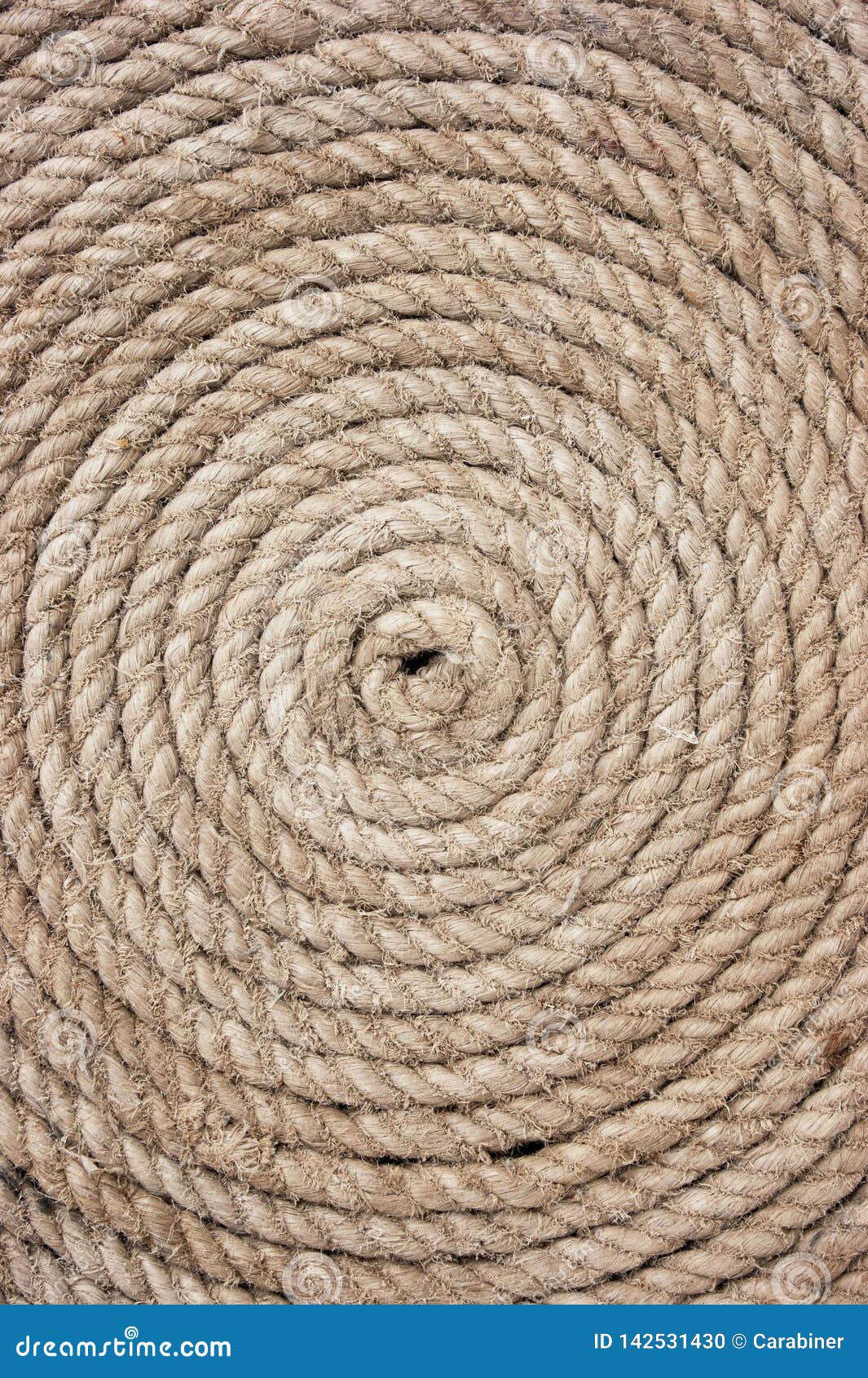 Twisted hemp rope stock photo. Image of braided, abstract - 142531430