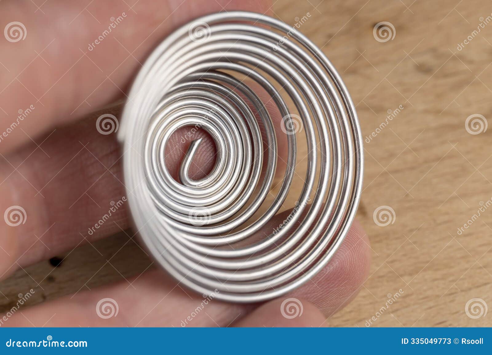 Twisted Like a Spring Solder for Repair Work with Soldering Stock Image ...