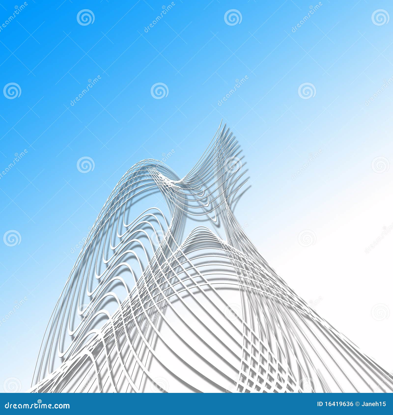 Twisted lines stock illustration. Illustration of backdrop - 16419636