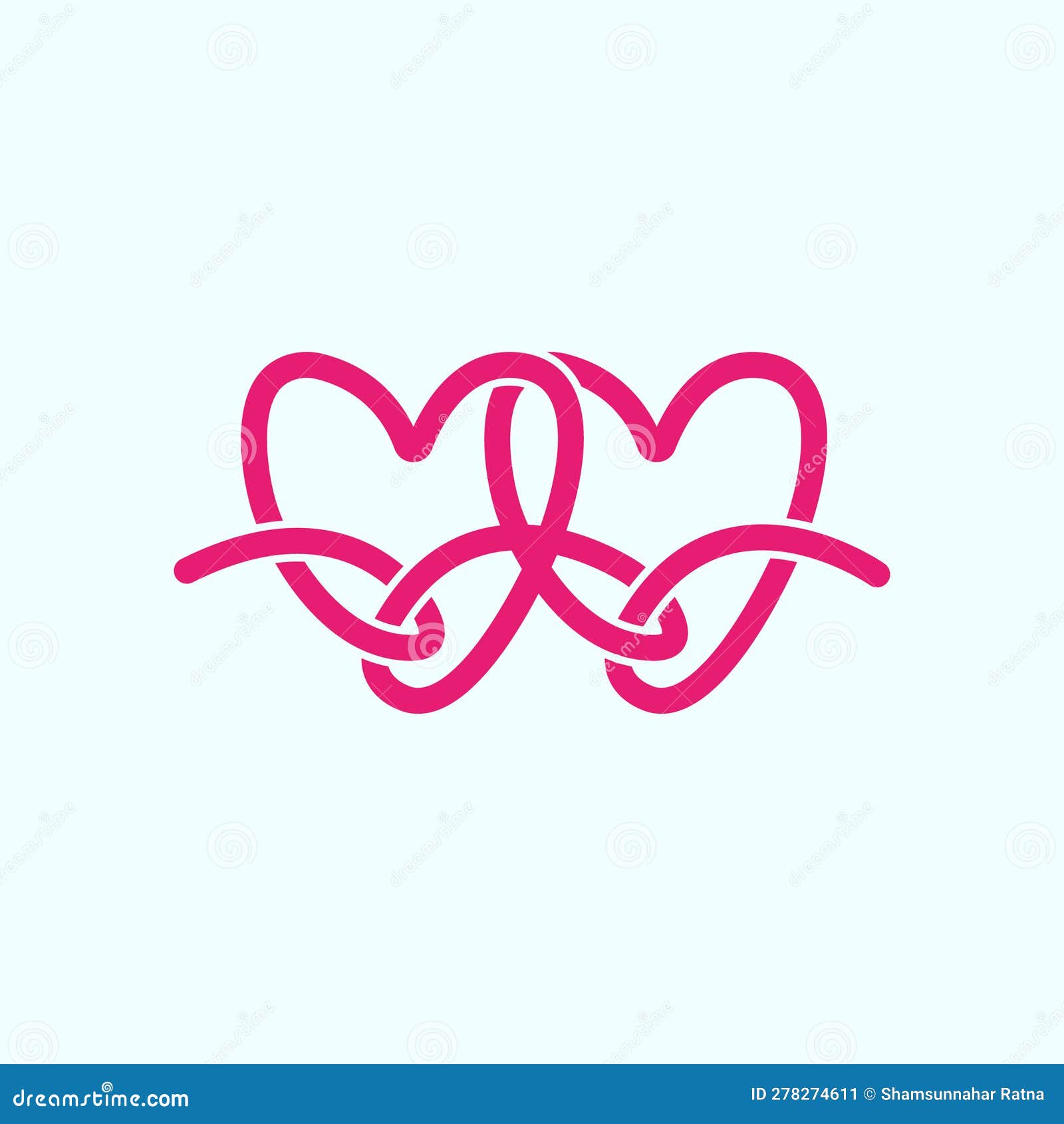 Twisted Love Romance Love, Happy Valentine, Love Kiss Stock Vector ...