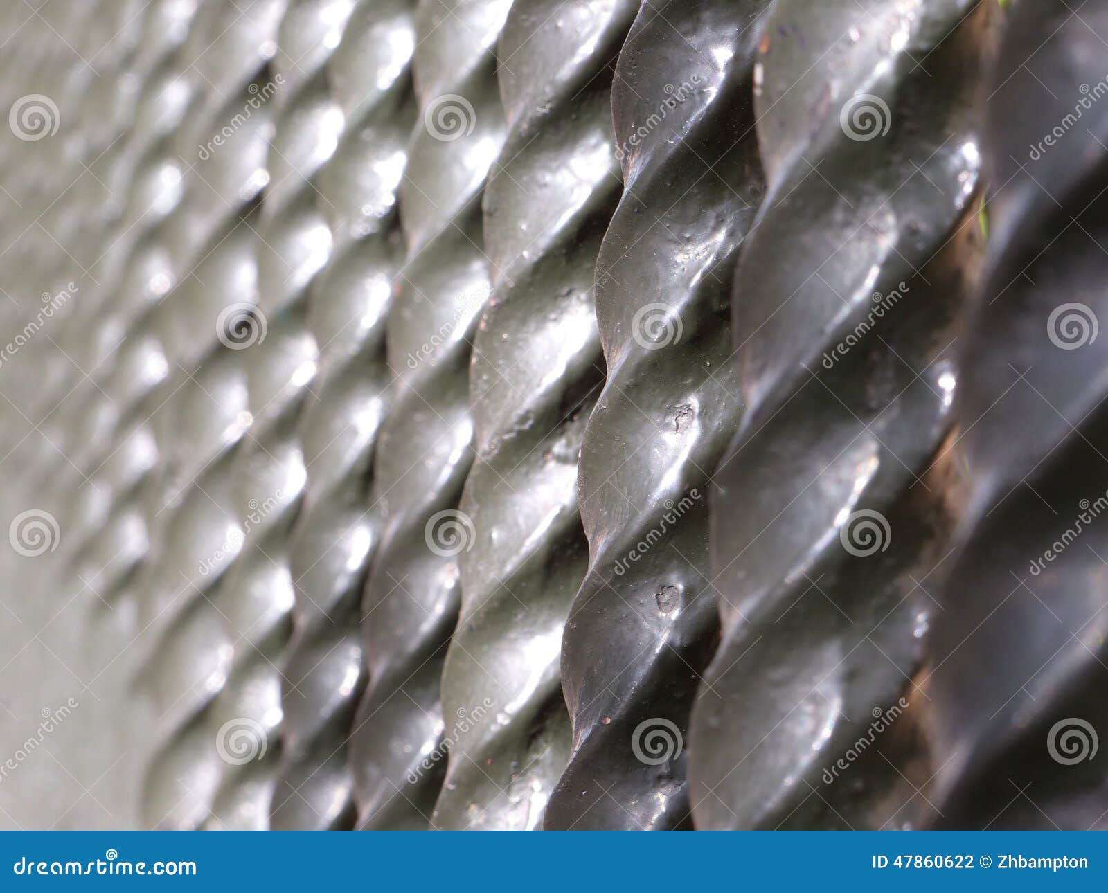 Twisted Metal Railing Grunge Background Stock Photo - Image of grunge ...