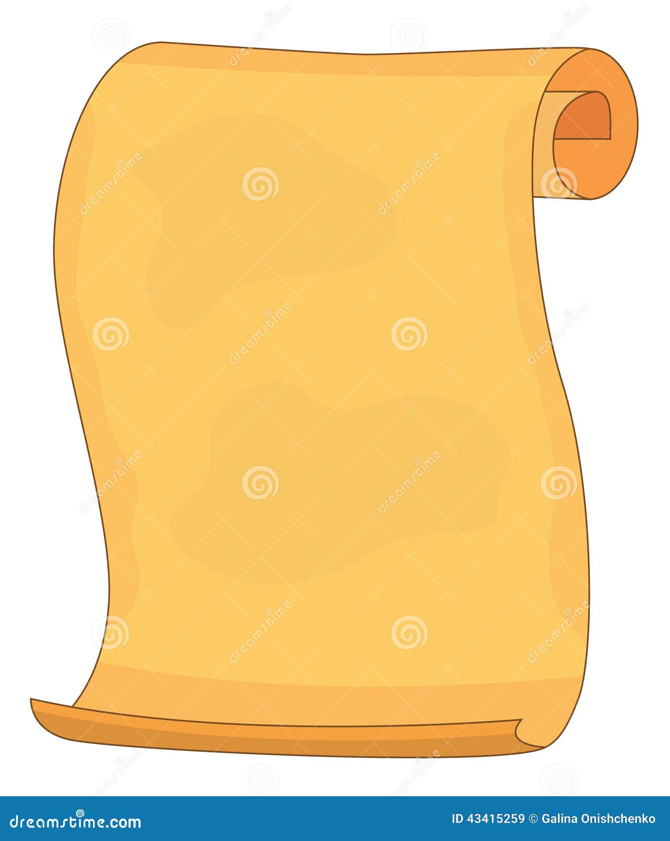 Twisted Old Paper, Background for a Design Stock Vector - Illustration ...