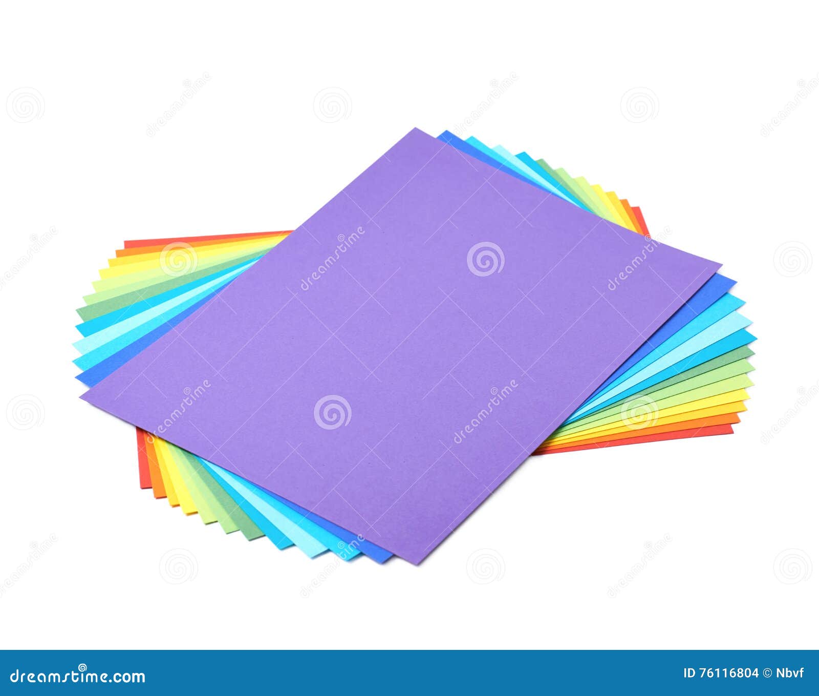 Twisted Pile of Colorful A4 Sheets Stock Photo - Image of copyspace ...