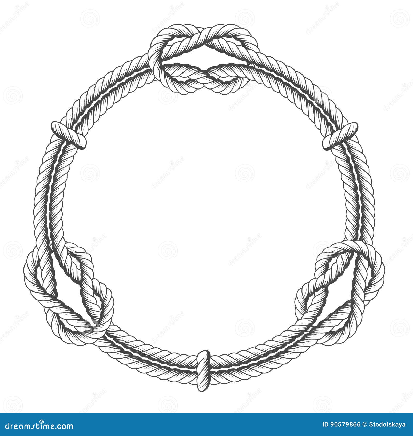 Rope Border Drawing