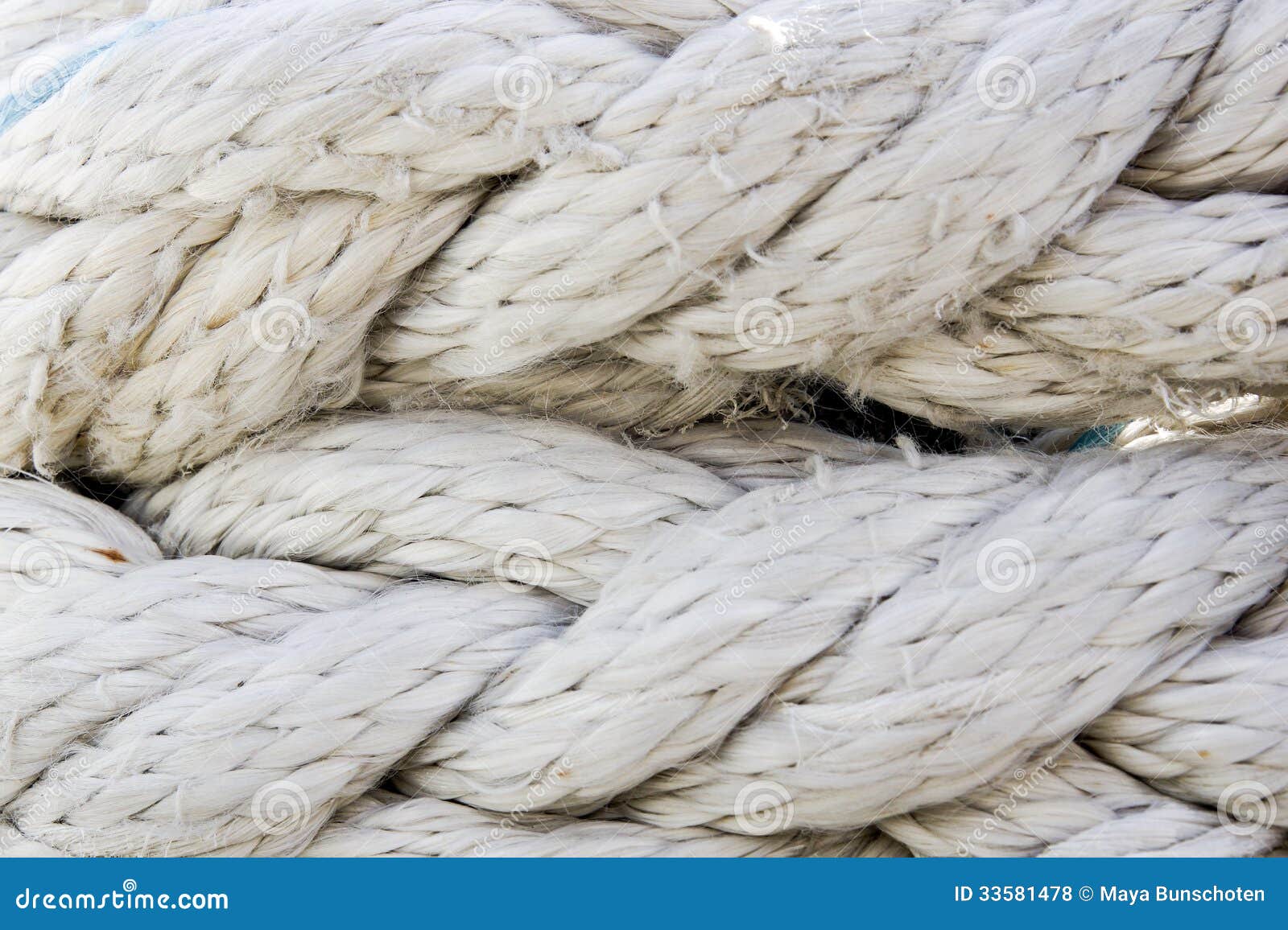 Twisted rope stock photo. Image of horizontal, twist - 33581478