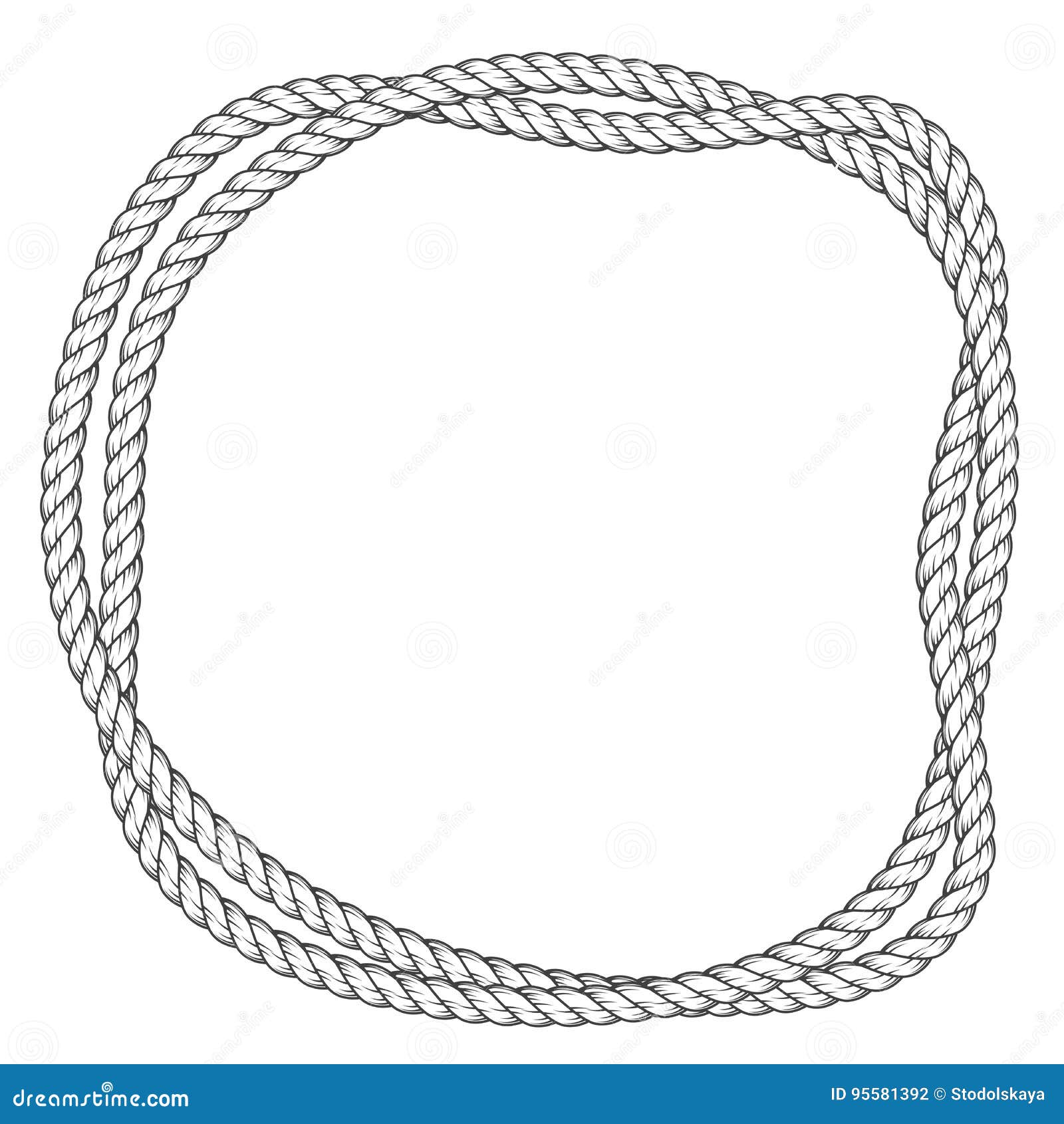 Ropes Border Stock Illustrations – 1,451 Ropes Border Stock ...
