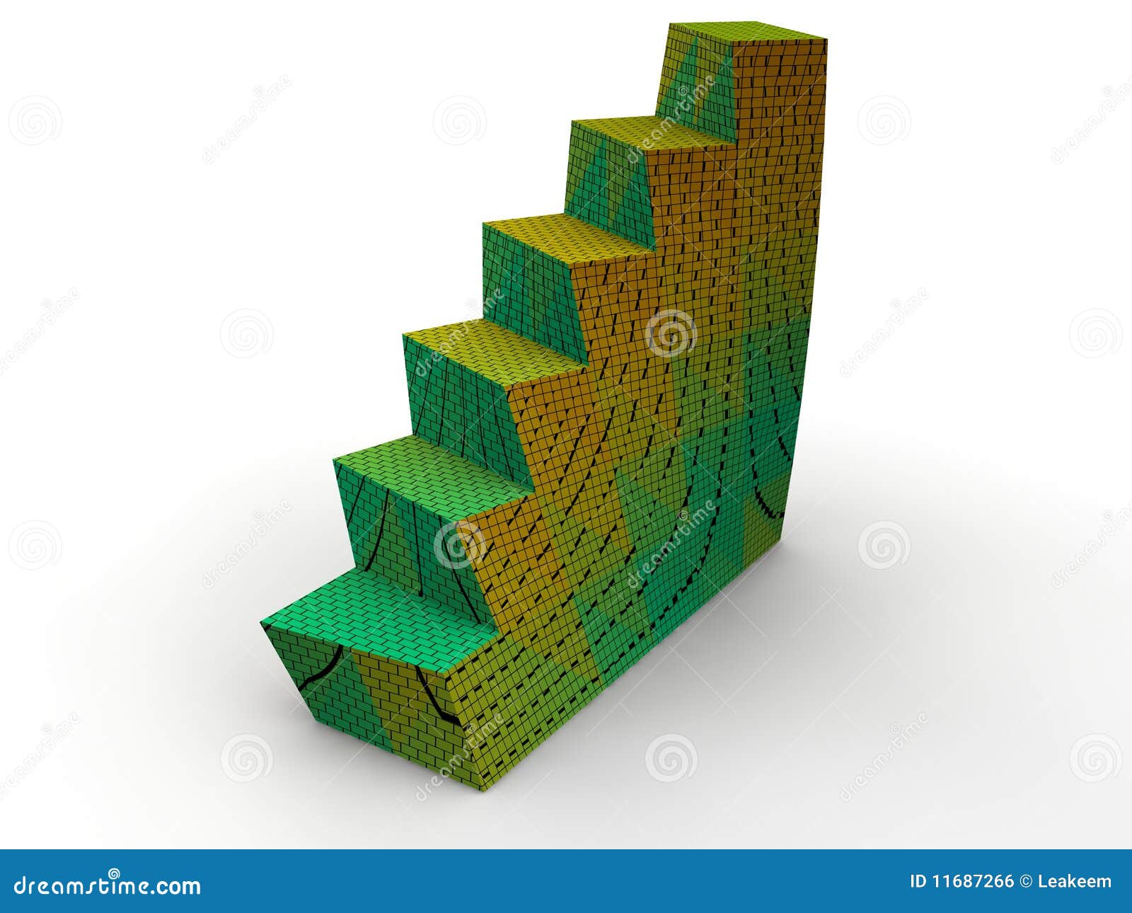 Twisted stairs stock illustration. Illustration of home - 11687266
