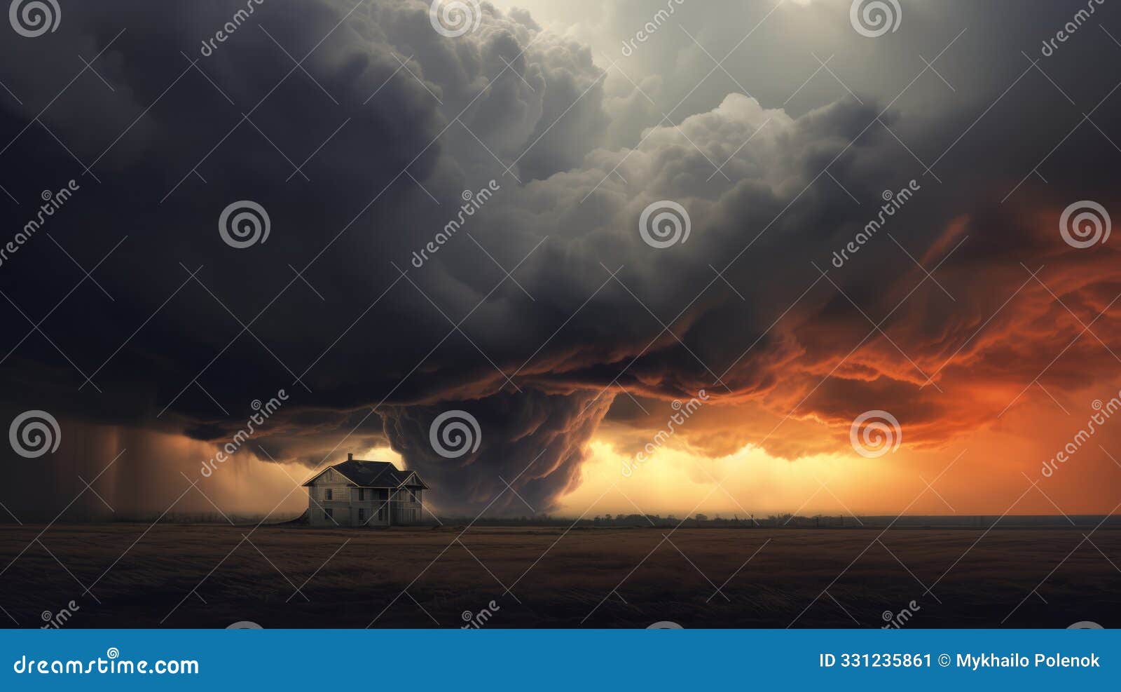 Twisted Storm Catastrophe Cyclone Cataclysm, Vortex Typhoon and Single ...