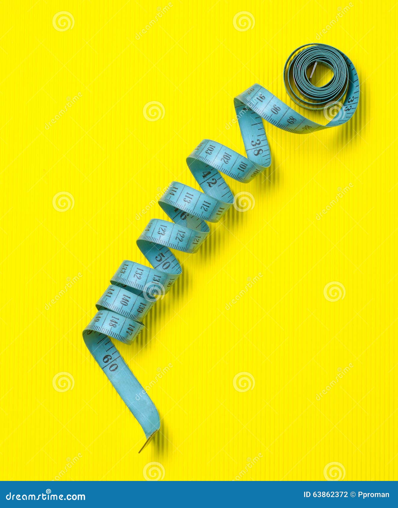 Twisted tape measure stock photo. Image of ruler, blue - 63862372