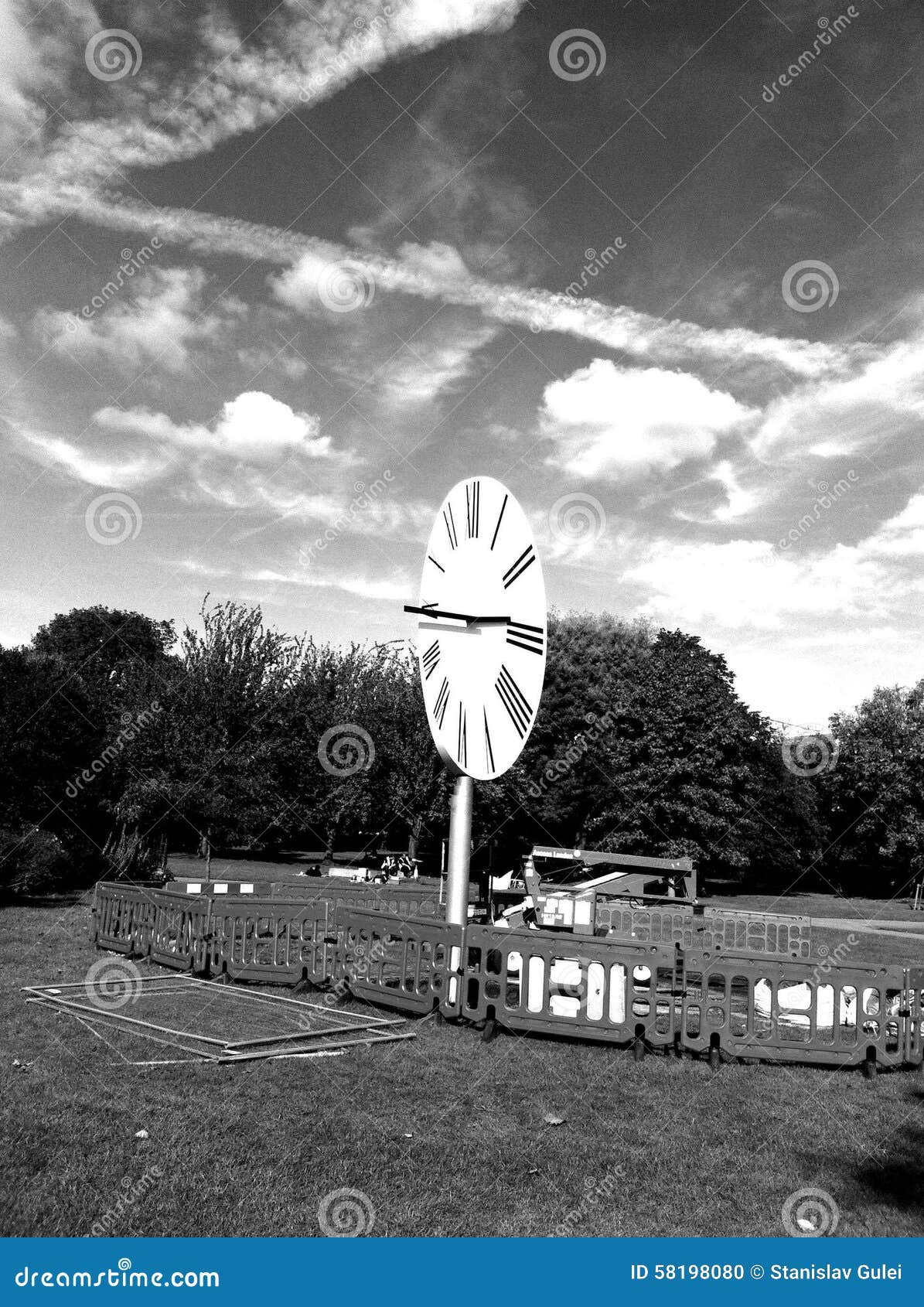 Twisted Time stock photo. Image of twisted, time, park - 58198080