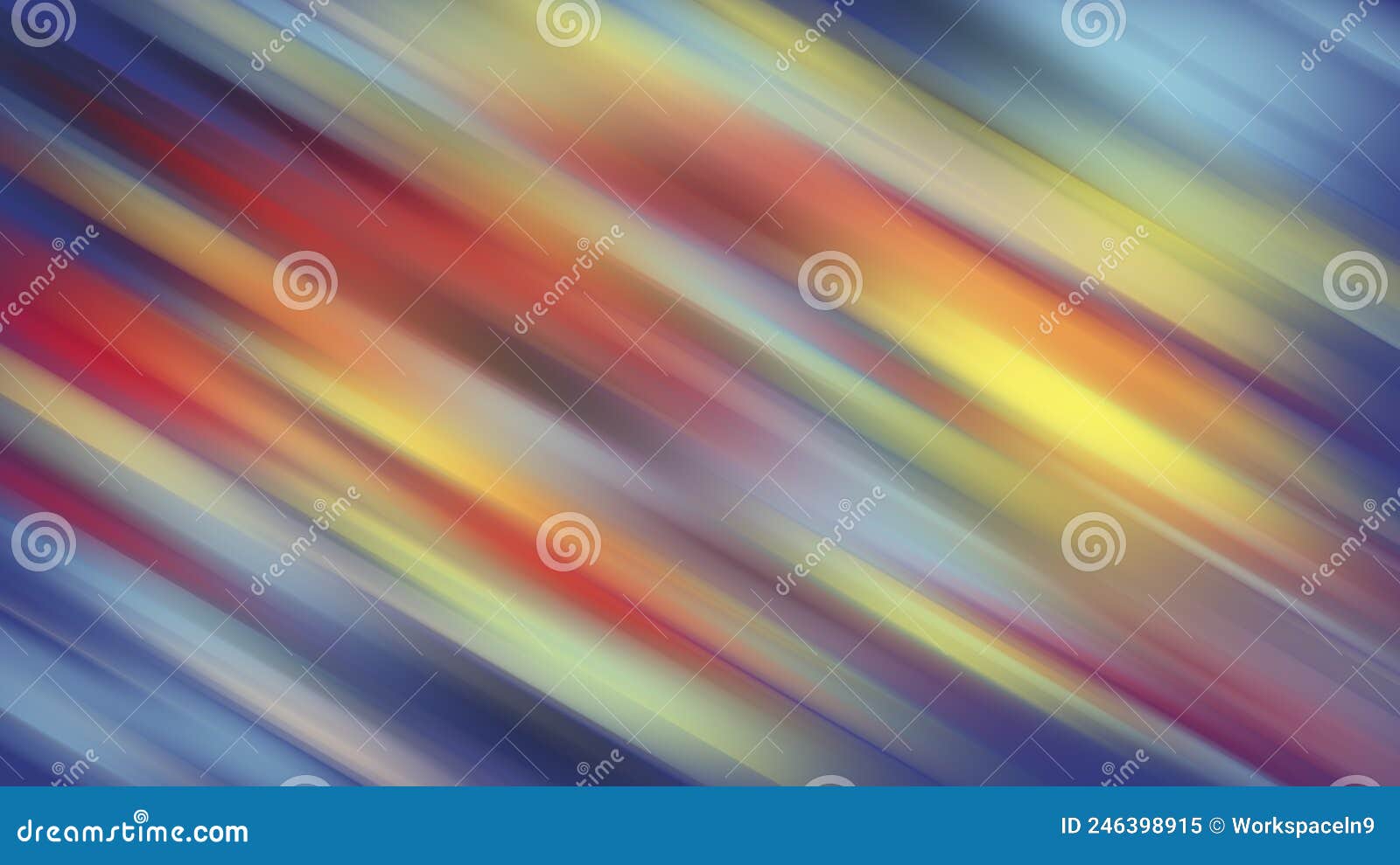 Twisted Vibrant Gradient Blurred of Red Blue Yellow and Gray Colors ...