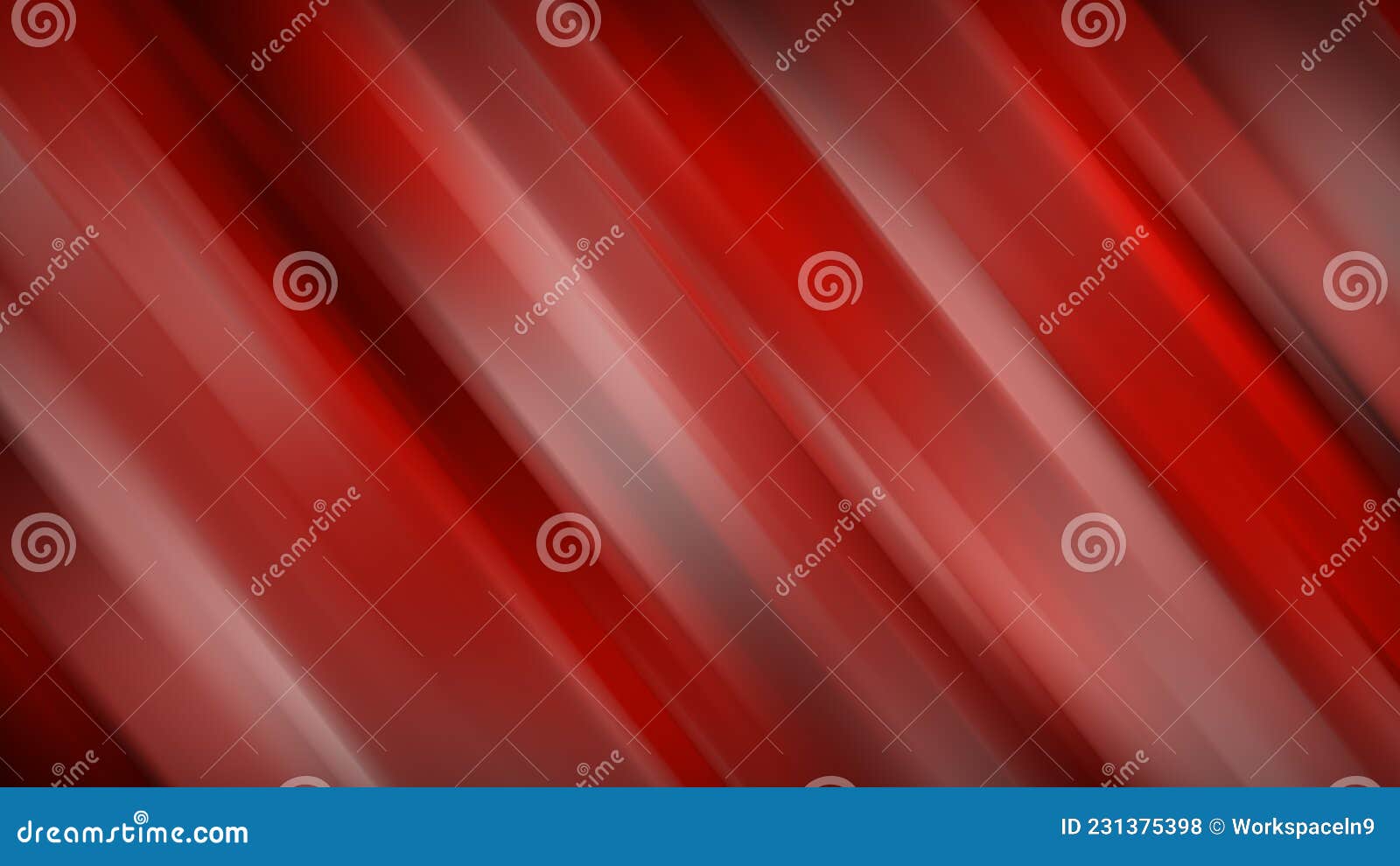 Twisted Vibrant Iridescent Blurred Gradient of Dark Red and White with ...