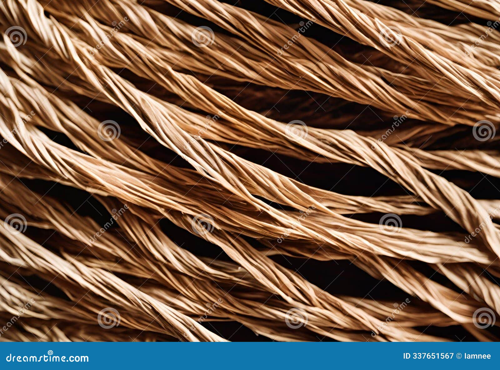 Twisted Vine Resembling Intertwined Rope.AI Generated Stock ...