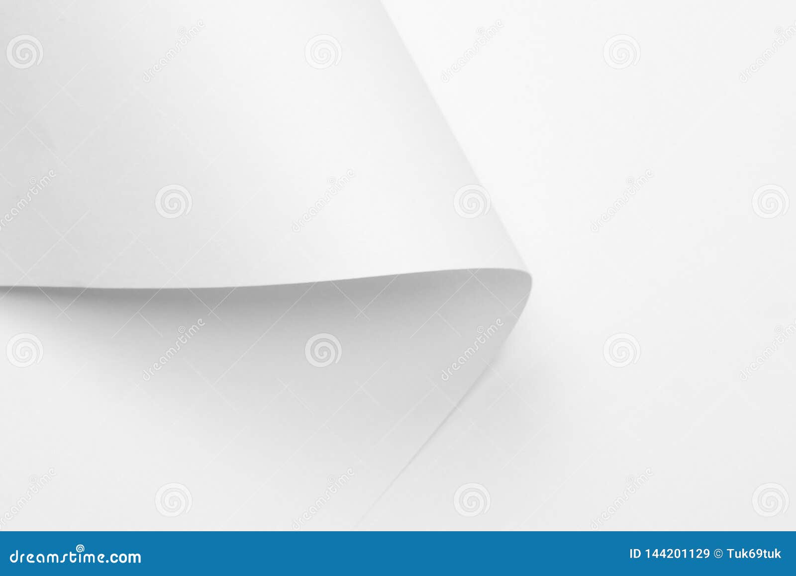 Twisted White Paper Sheets Background Texture for Design Stock Image ...