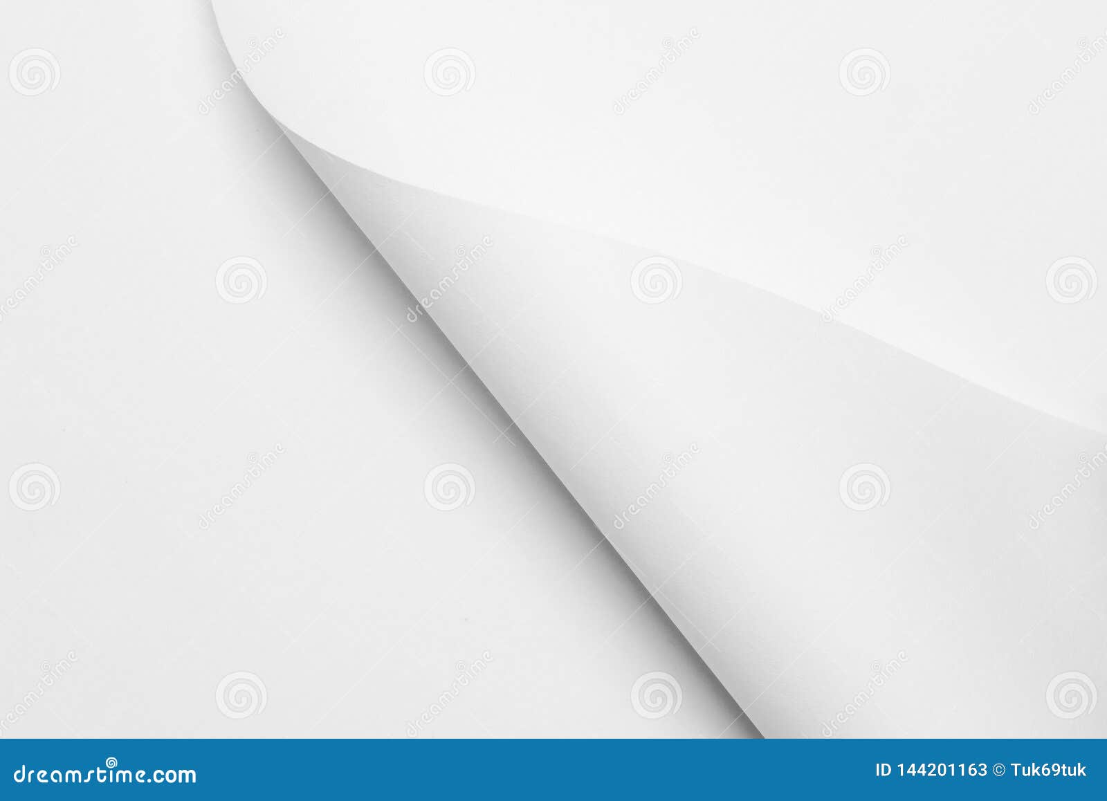 Twisted White Paper Sheets Background Texture for Design Stock Image ...