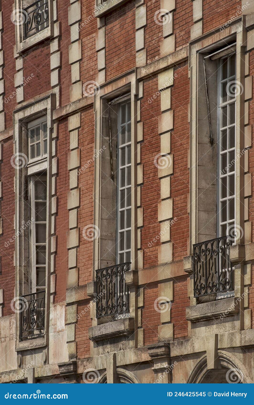 Twisted Window Frames in Place Des Vosges Stock Image - Image of bent ...