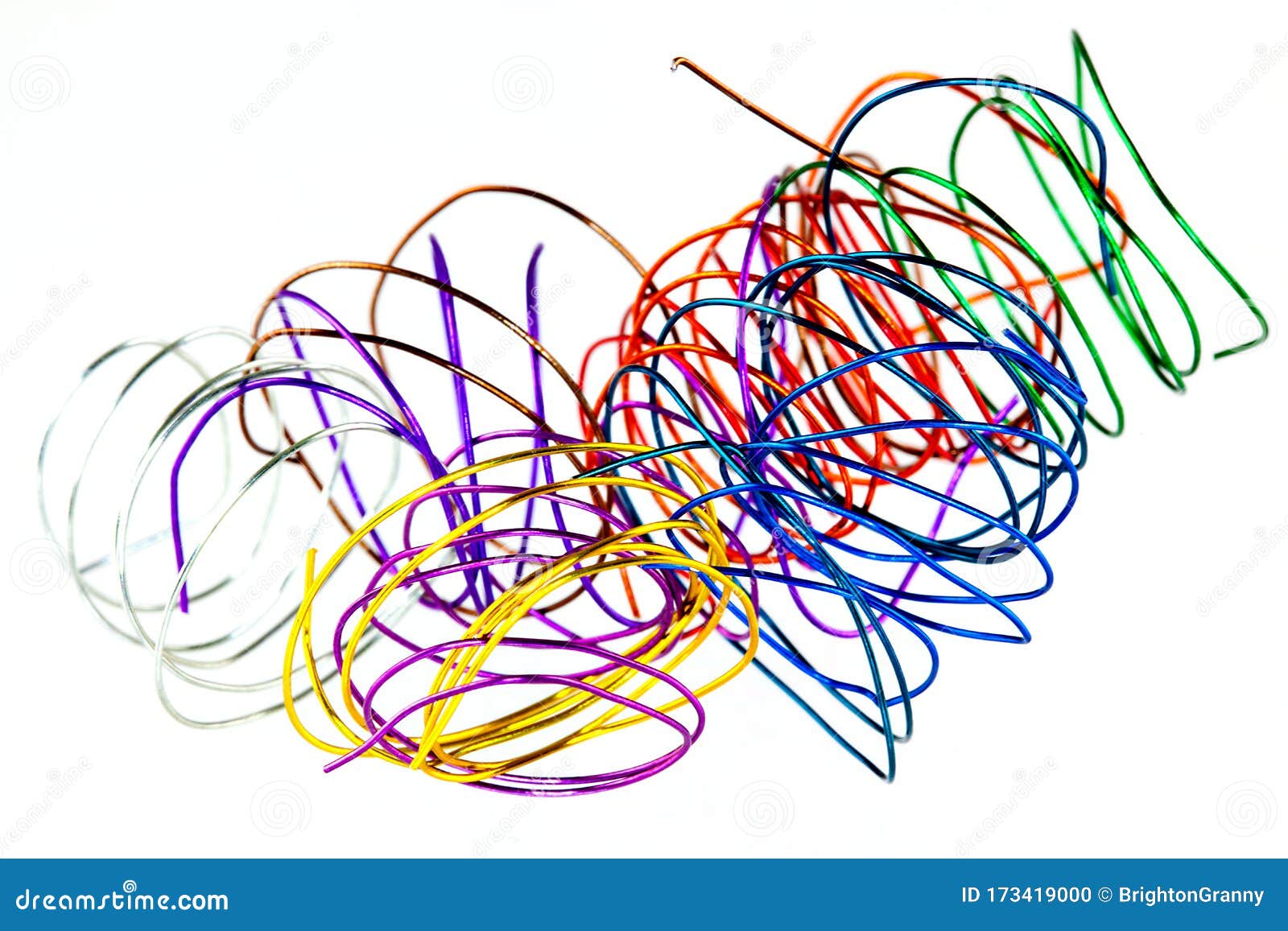 Twisted wire stock photo. Image of craft, cord, design - 173419000