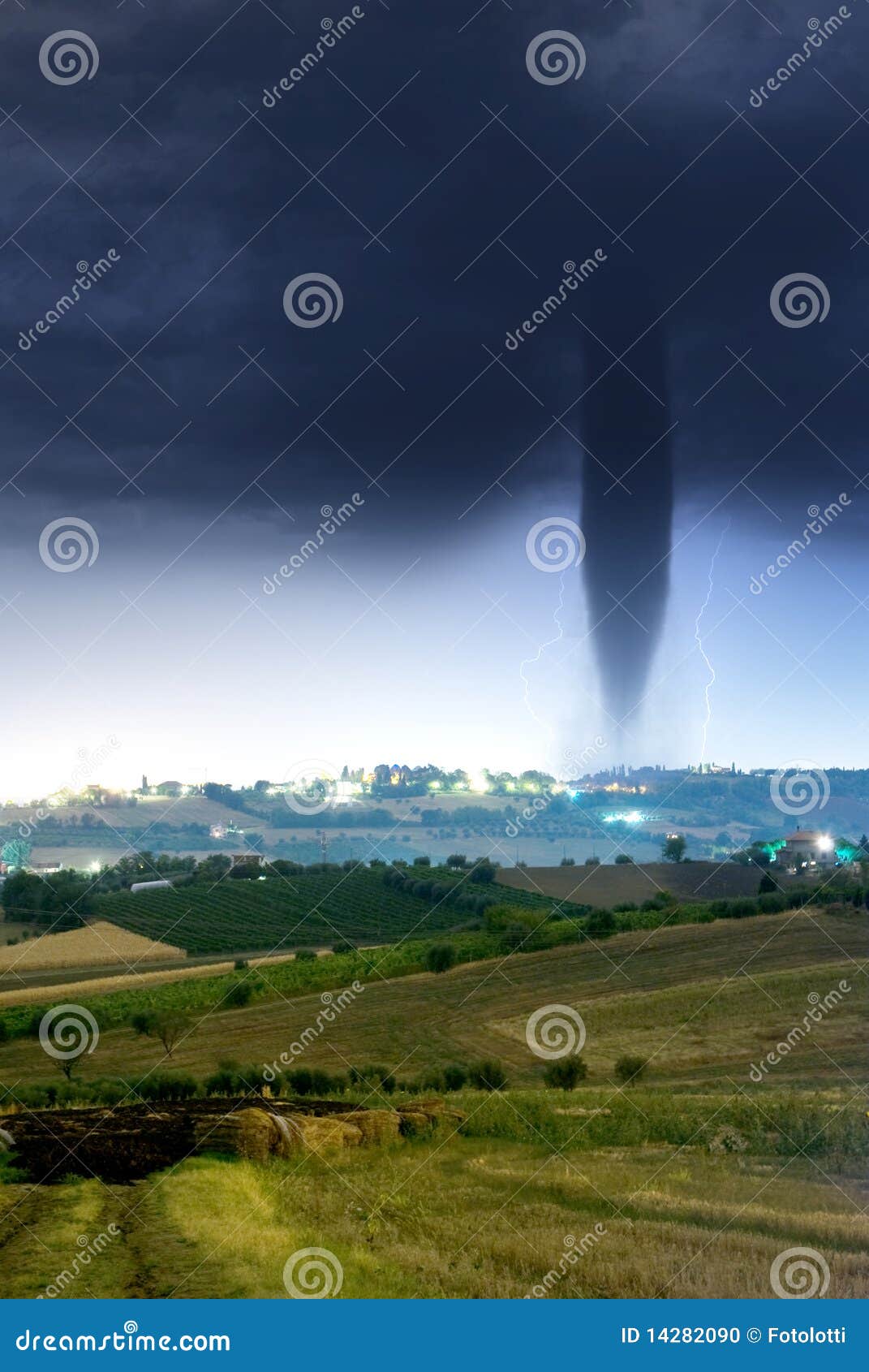 Twister stock photo. Image of reel, nature, lightning - 14282090