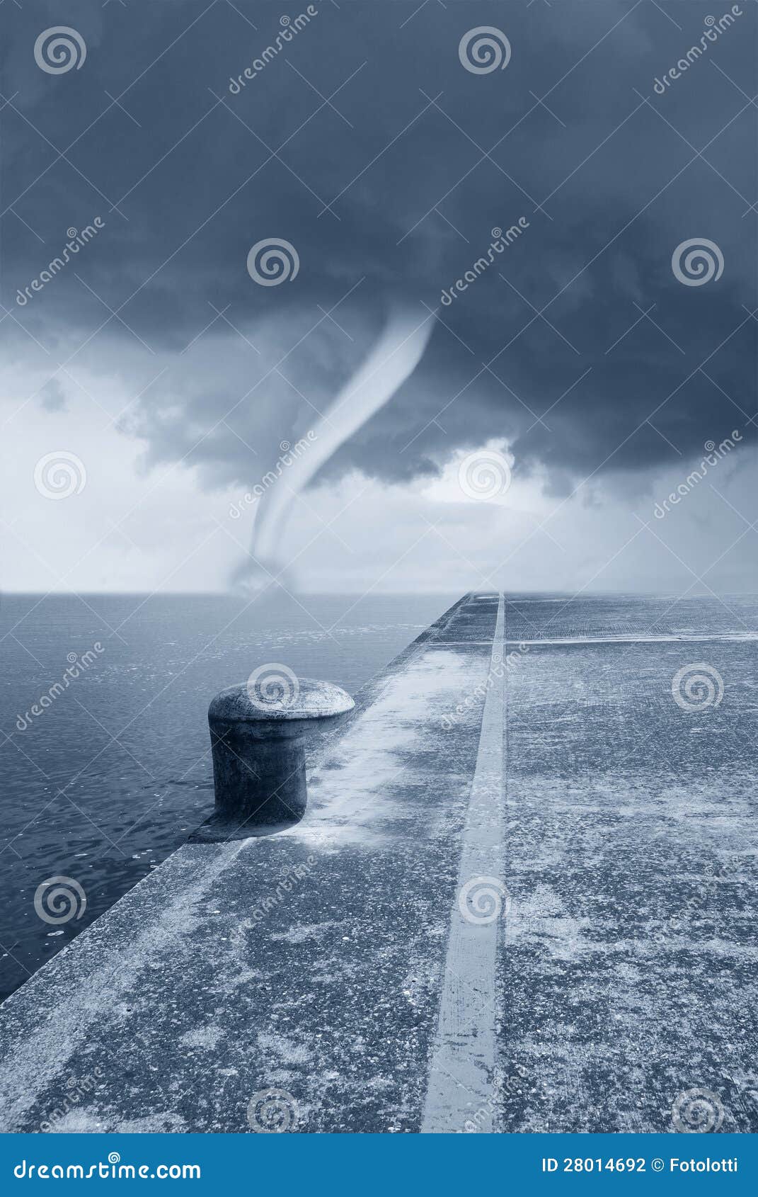 Twister on the sea stock photo. Image of spring, summer - 28014692