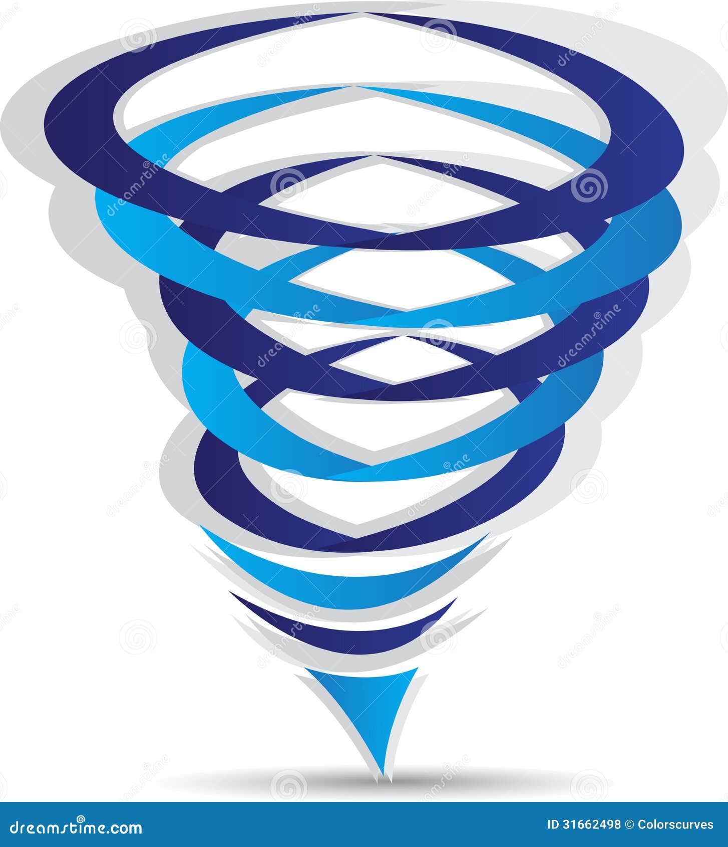 Twister stock vector. Illustration of catastrophic, creative - 31662498