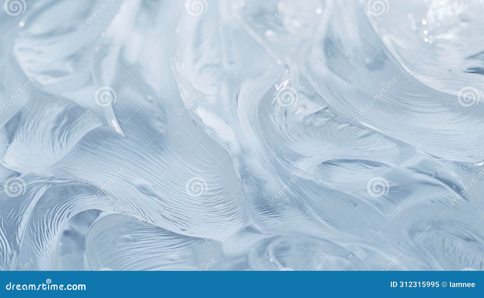 Twisting Ice Formations Create Grooved Texture on Surface.AI Generated ...