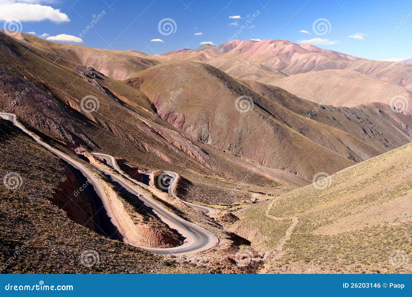 Twisting road stock photo. Image of path, plateau, asphalt - 26203146