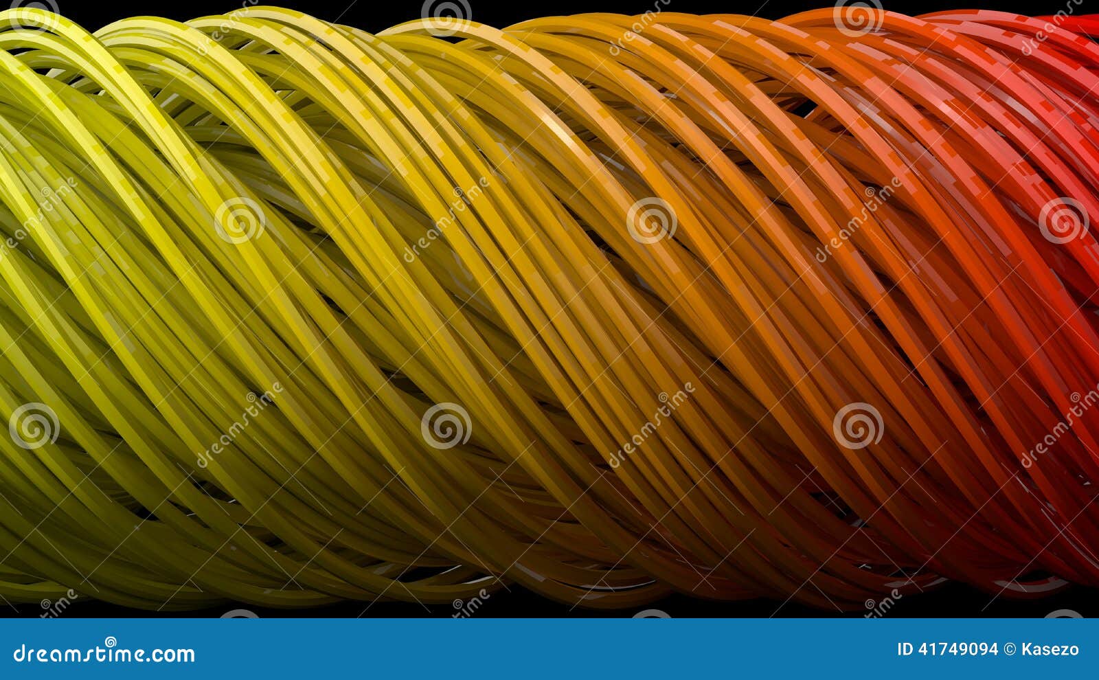 Twisting shapes stock illustration. Illustration of isolated - 41749094