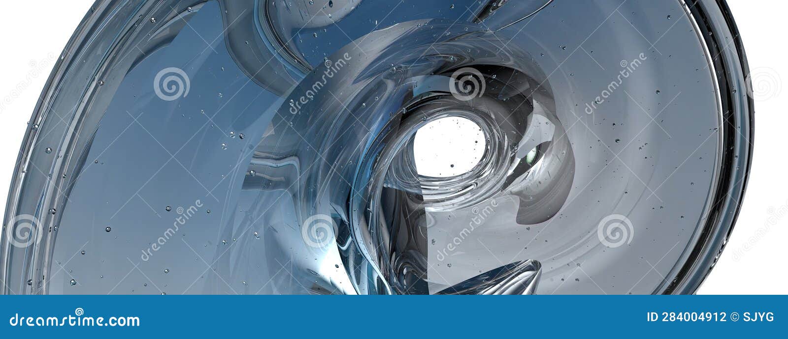 Twisting Water Band the Coolness of a Refreshing Summer Atmosphere ...