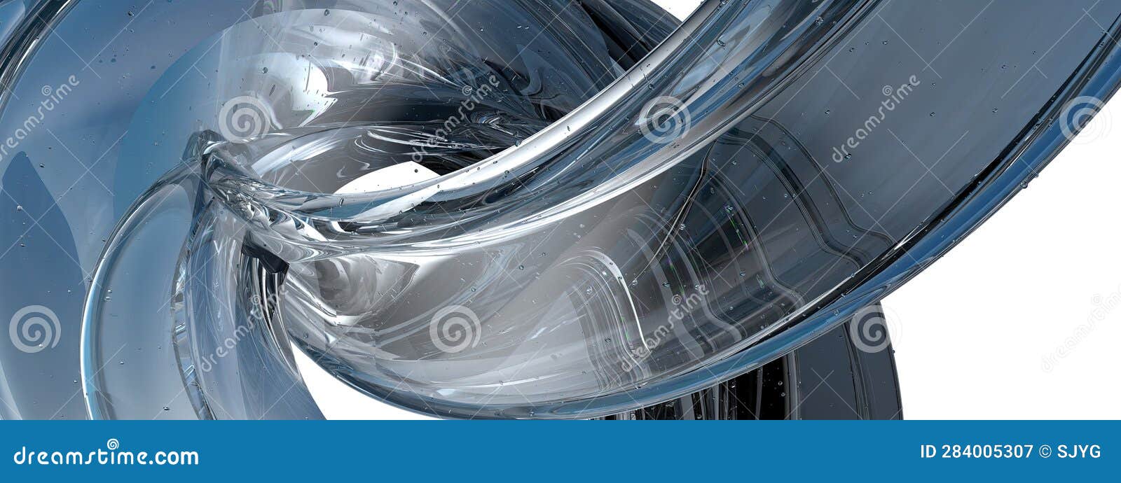 Twisting Water Band Summer Coolness with Cool Refreshing Feeling Water ...