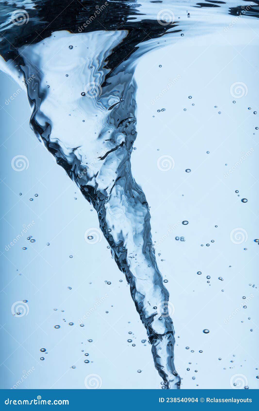 Twisting water stock photo. Image of swirl, chemistry - 238540904