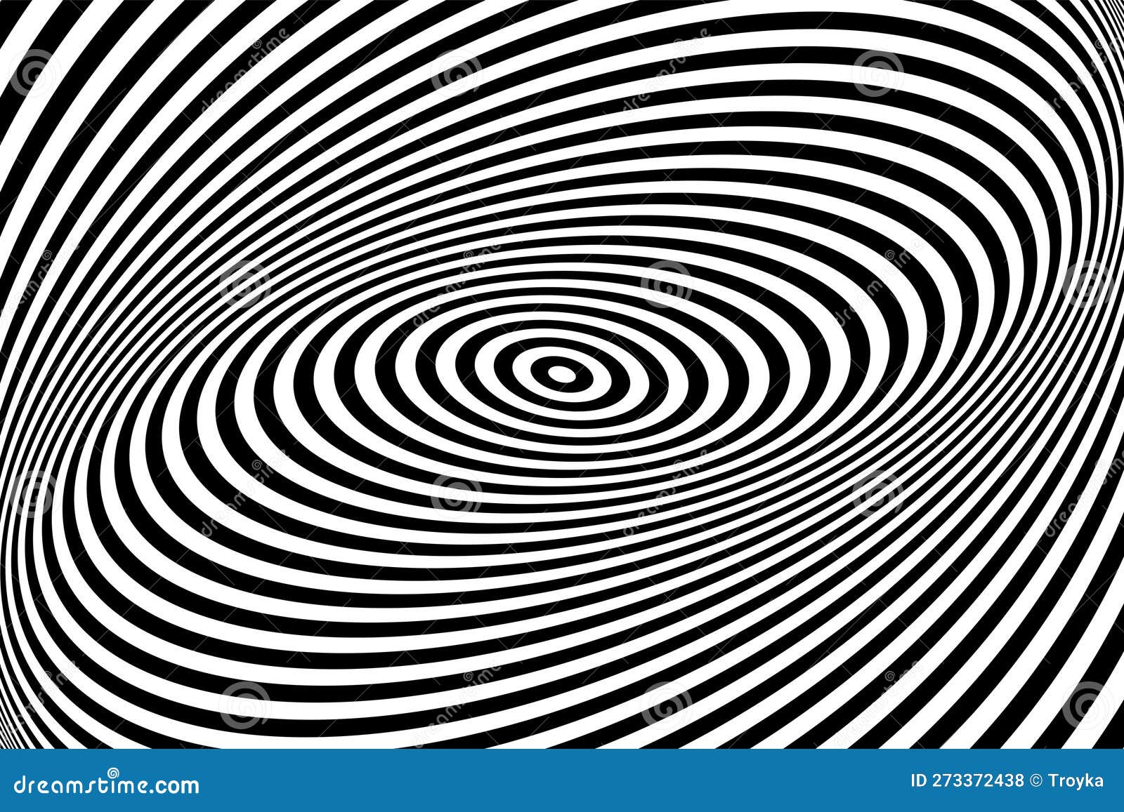 Twisting Whirl Motion and 3D Illusion in Abstract Op Art Striped Lines ...