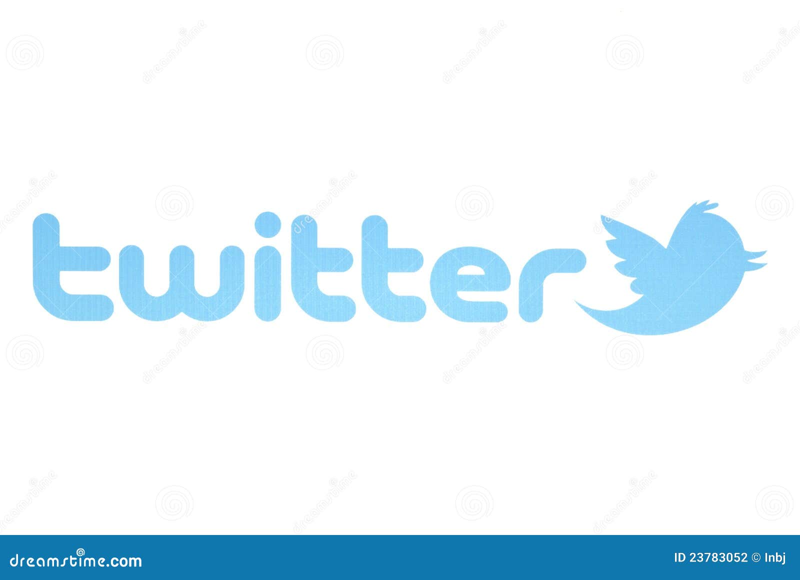 X Logo And The Twitter Logo On The Screen. Editorial Image ...