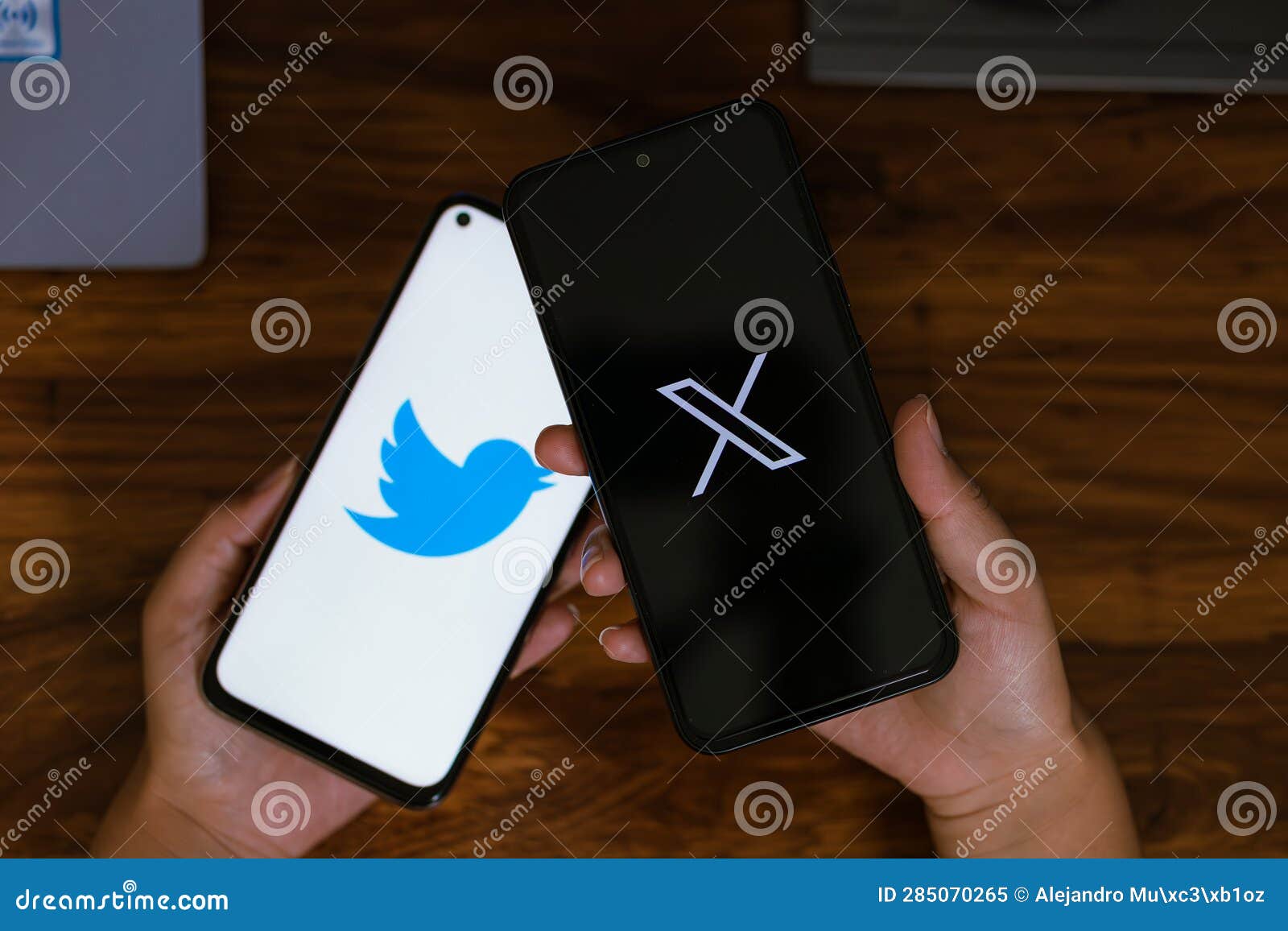 Twitter Changed the Logo of the Application with X. Editorial Image ...