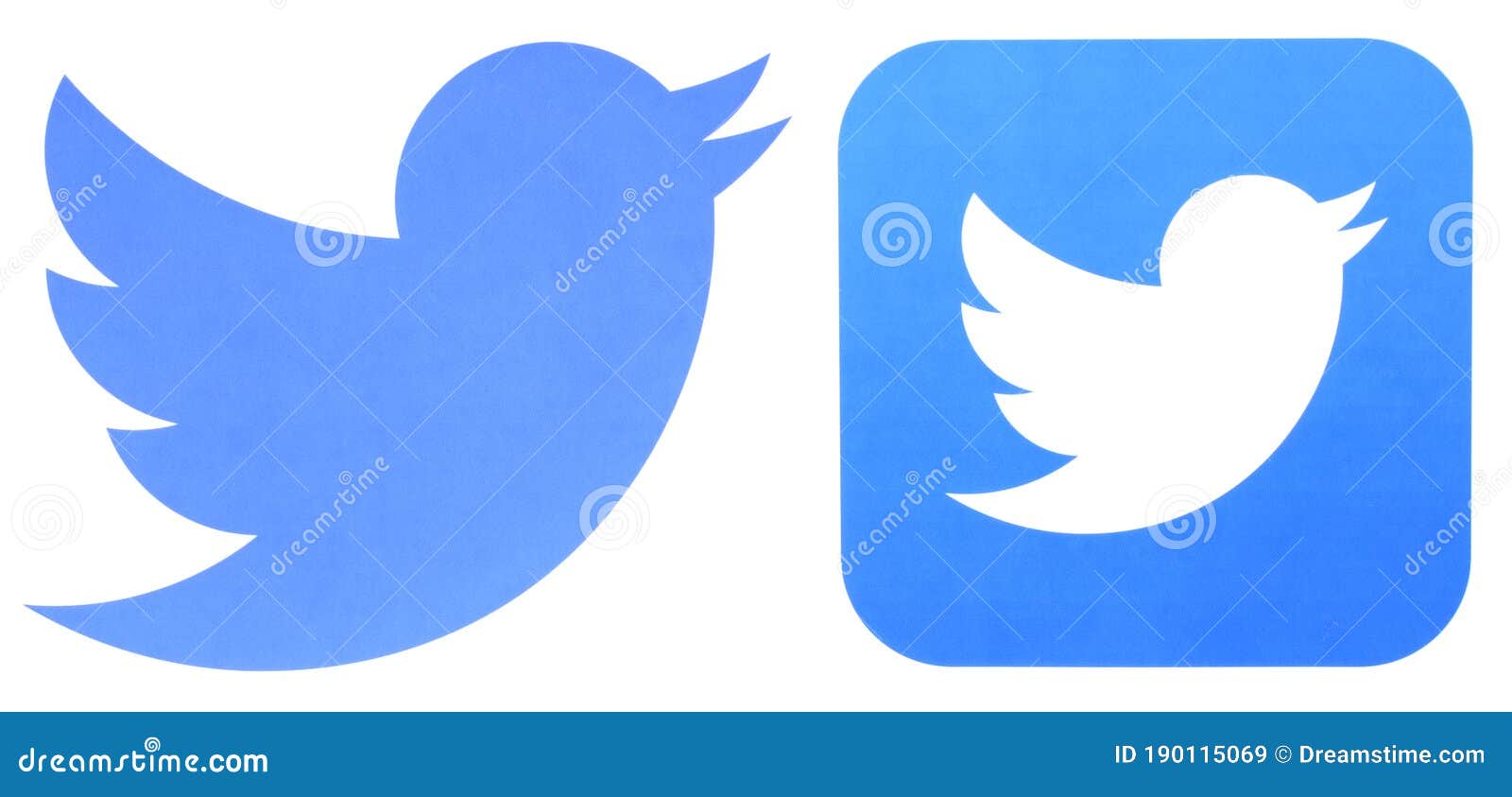 Twitter-4 On Paper Texture Editorial Photo | CartoonDealer.com #205931283