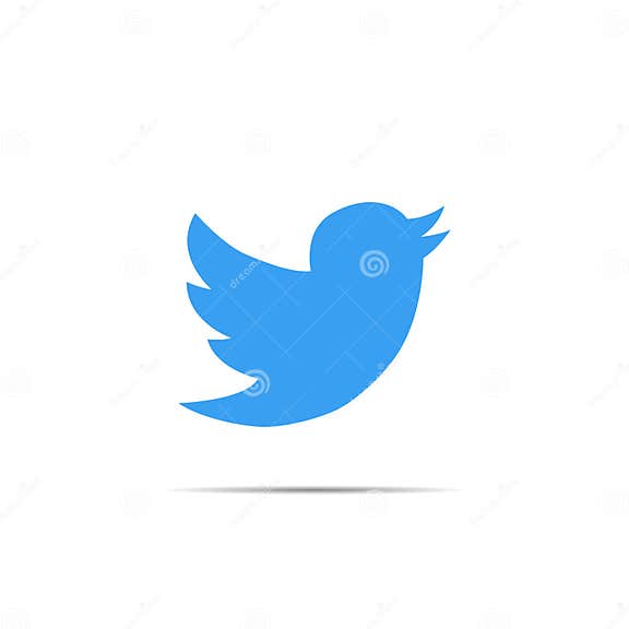 Twitter Icon Vector Illustration Editorial Photo - Illustration of ...