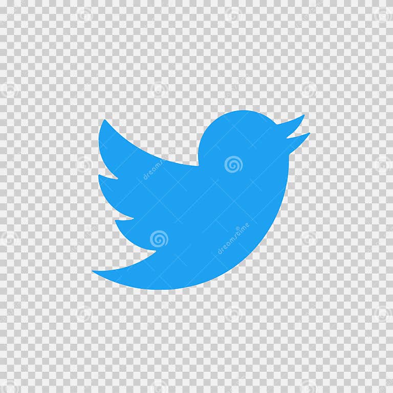 Twitter logo icon editorial photography. Illustration of icon - 169657782
