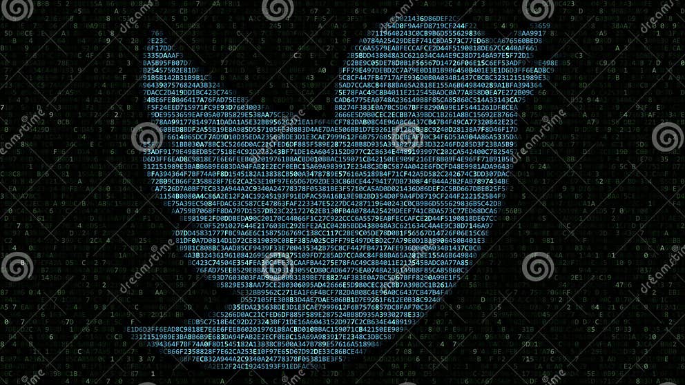 Twitter Logo Made of Hexadecimal Symbols on Computer Screen. Editorial ...