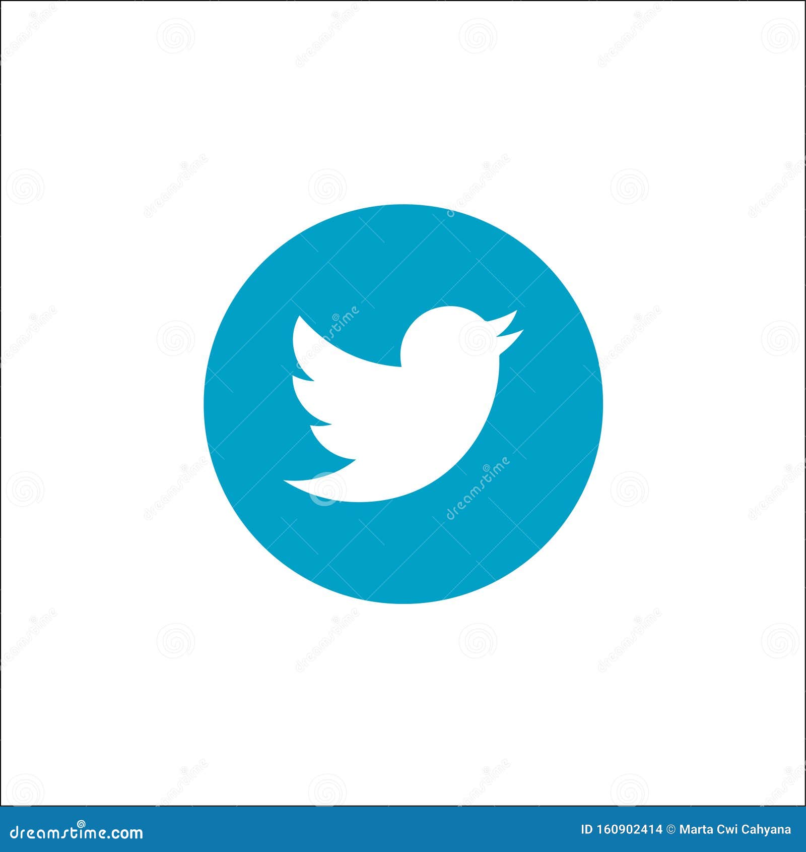 X, The New Twitter Logotype Redesign. Twitter Logo In White On The ...